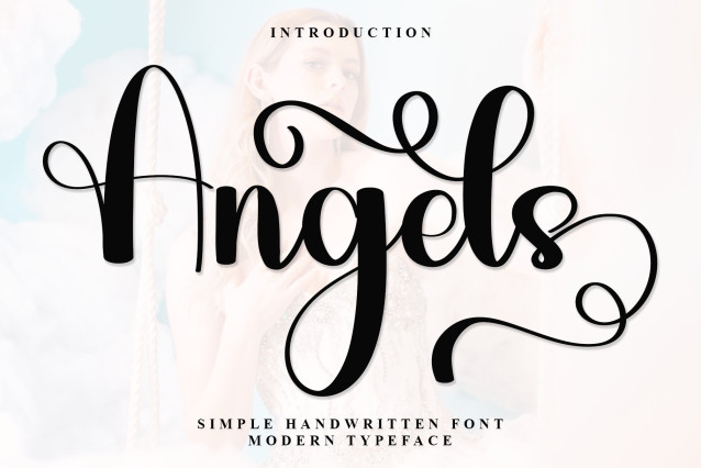 Angels Script Font - Download Free Font