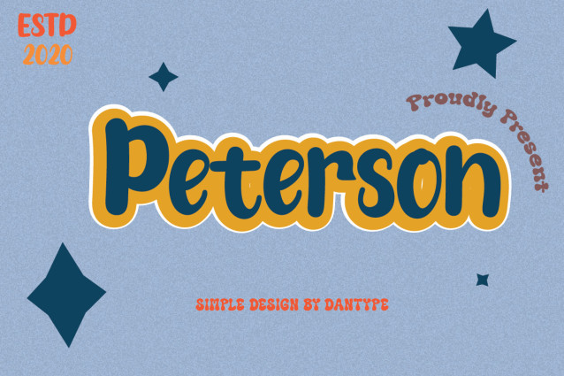 Peterson Display Font - Download Free Font
