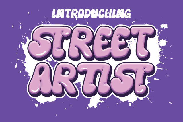 Street Artist Font - Befonts