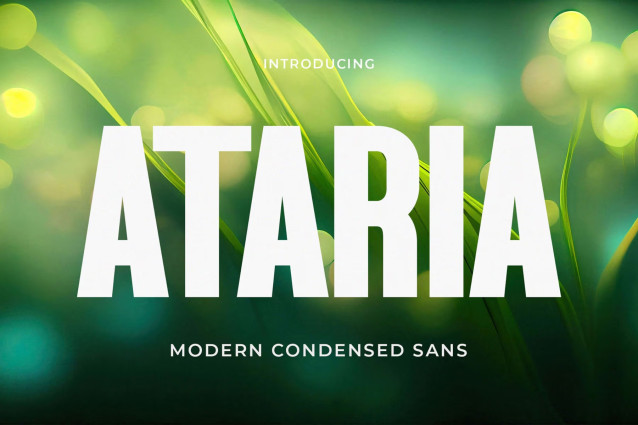 Ataria Font - Befonts