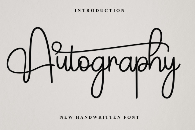 Autography Script Font - Download Free Font
