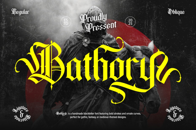 Bathory Font - Download Free Font