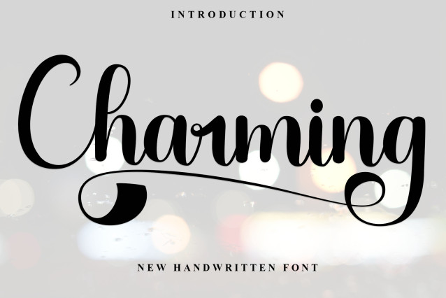 Charming Calligraphy Font - Download Free Font