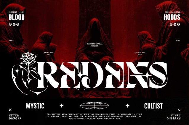 Dark Reborn Font - Befonts