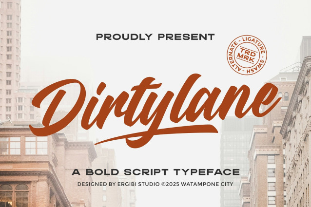 Dirtylane Font - Download Free Font