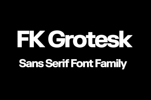 FK Grotesk Font Family - Download Free Font