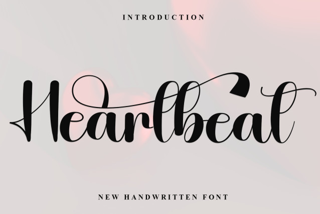 Heartbeat Script Font - Download Free Font