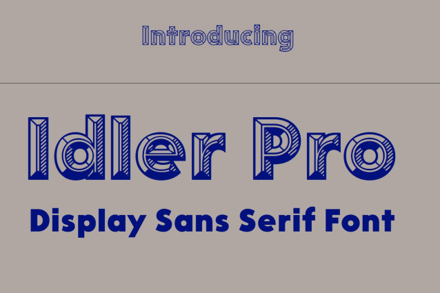 Idler Pro Font Family - Download Free Font