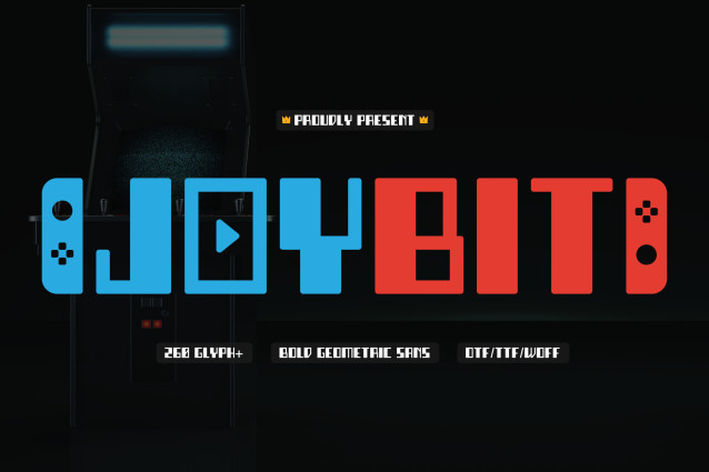 Joybit Display Font - Download Free Font