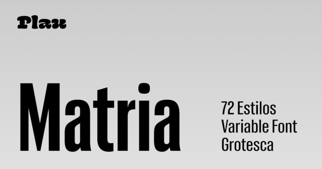 Matria Font Family - Befonts