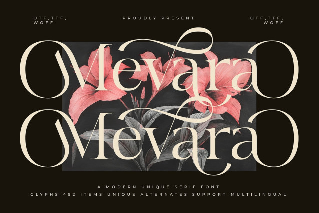 Mevara Font - Befonts
