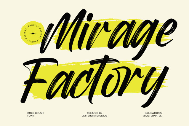 Mirage Factory Font - Download Free Font