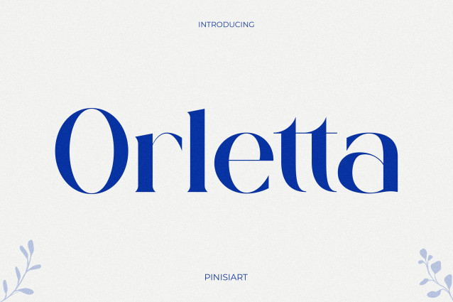 Orletta Font - Befonts