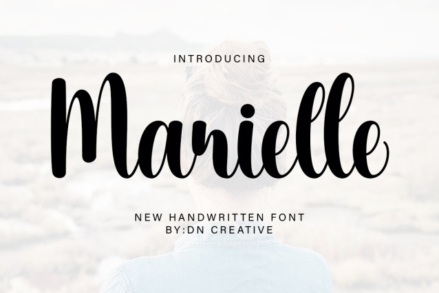 Marielle Script Font - Befonts