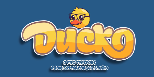 Ducko Font - Befonts
