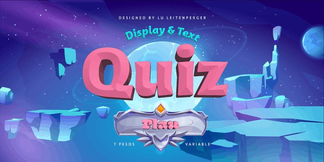 Quiz Font Family - Download Free Font