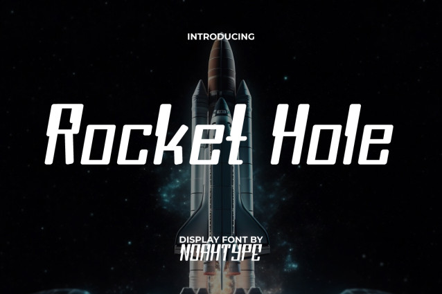Rocket Hole Font - Download Free Font