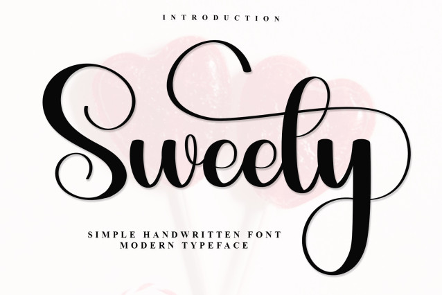 Sweety Calligraphy Font - Download Free Font