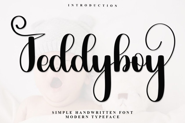Teddyboy Calligraphy Font - Download Free Font