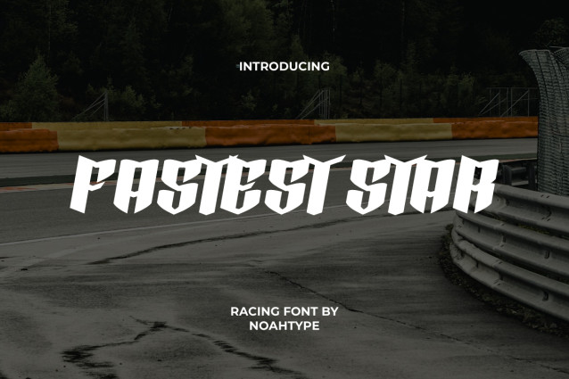 Fastest Star Font - Download Free Font