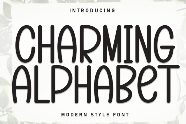 Charming Alpabet Display Font - Befonts