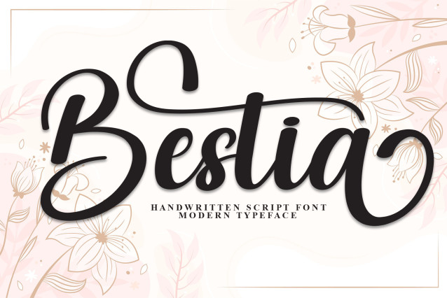 Bestia Calligraphy Font - Download Free Font
