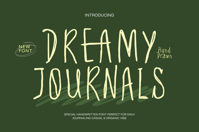 Dreamy Journals Font - Download Free Font