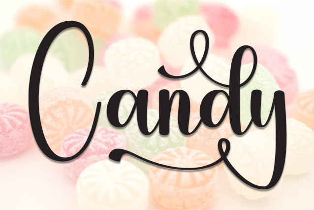 Candy Calligraphy Font - Download Free Font