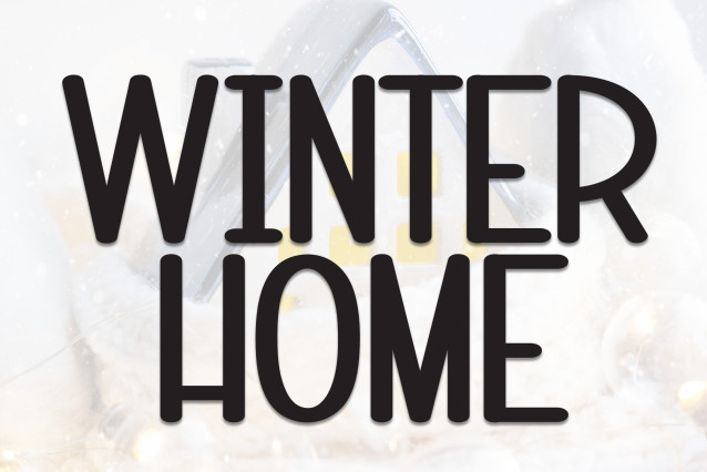 Winter Home Display Font - Download Free Font
