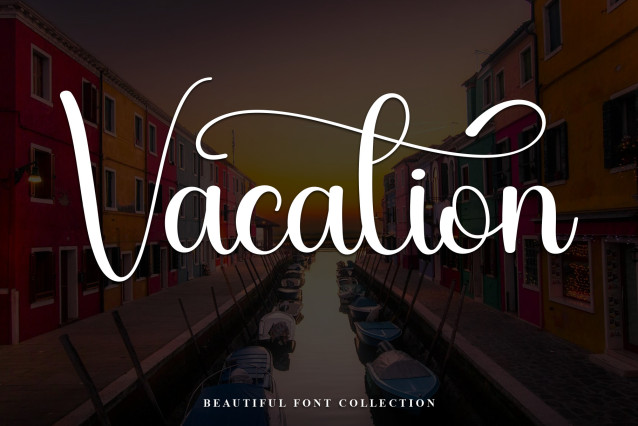 Vacation Script Font - Download Free Font
