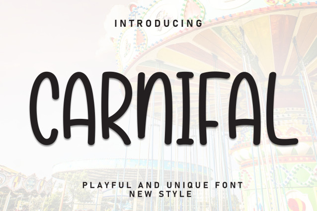 Carnival Display Font - Befonts