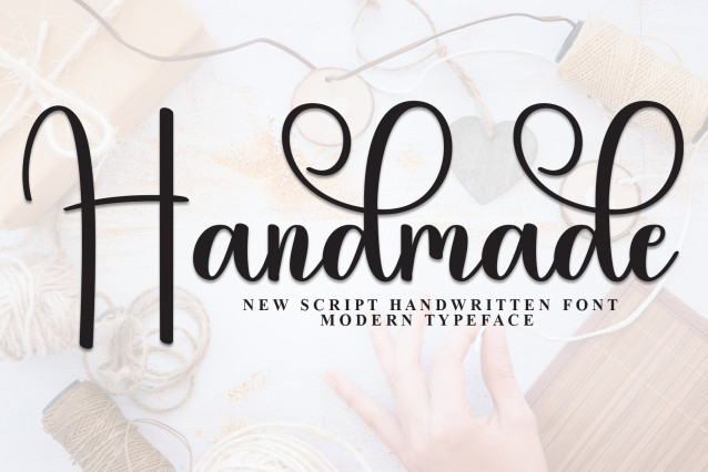 Handmade Calligraphy Font - Befonts