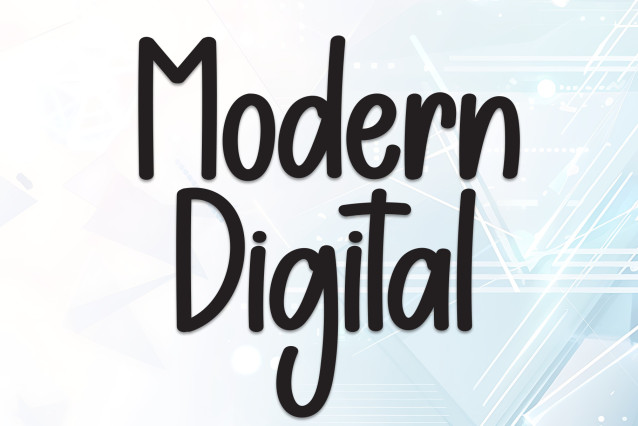 Modern Digital Display Font - Download Free Font