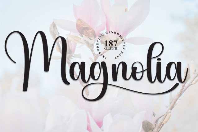 Magnolia Calligraphy Font - Befonts
