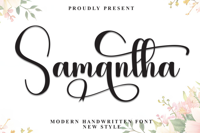 Samantha Script Font - Download Free Font
