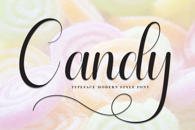 Candy Calligraphy Font - Download Free Font