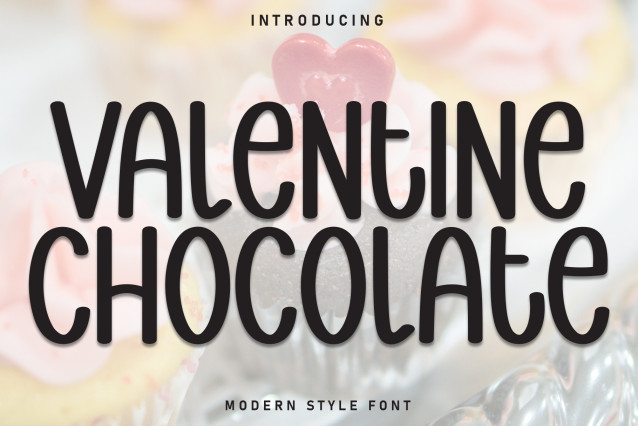 Valentine Chocolate Display Font - Download Free Font