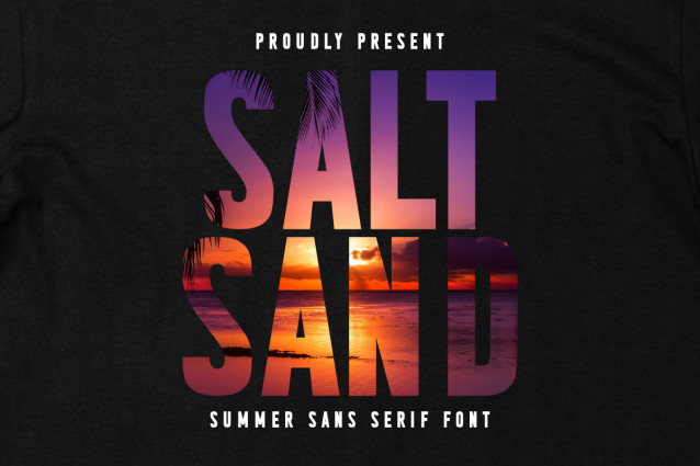 Salt Sand Font - Download Free Font