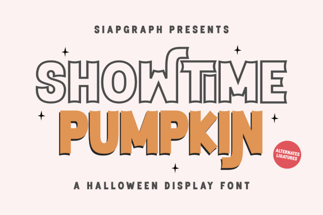 Showtime Pumpkin Font - Download Free Font
