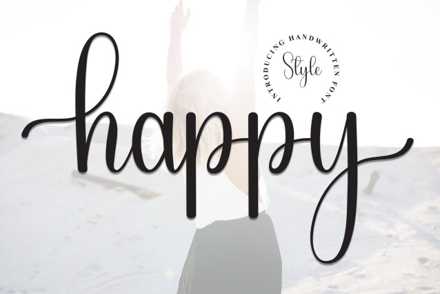 Happy Script Font - Download Free Font