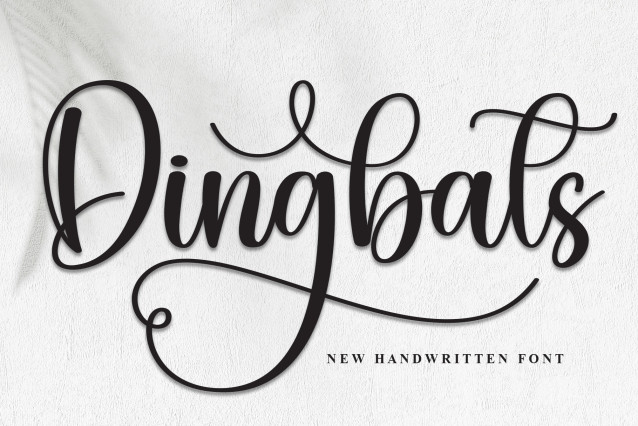 Dingbats Script Font - Download Free Font