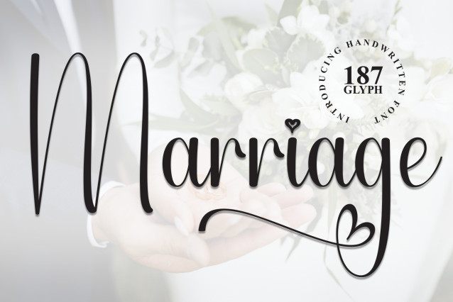 Marriage Script Font - Download Free Font