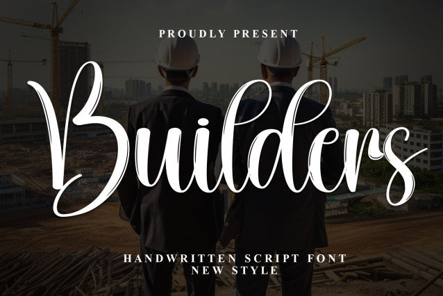 Builders Script Font - Download Free Font
