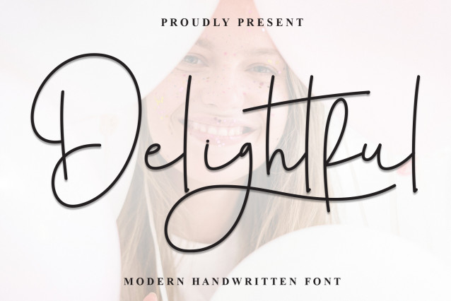 Delightful Script Font - Download Free Font