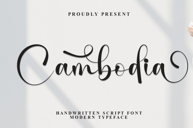 Cambodia Script Font - Download Free Font