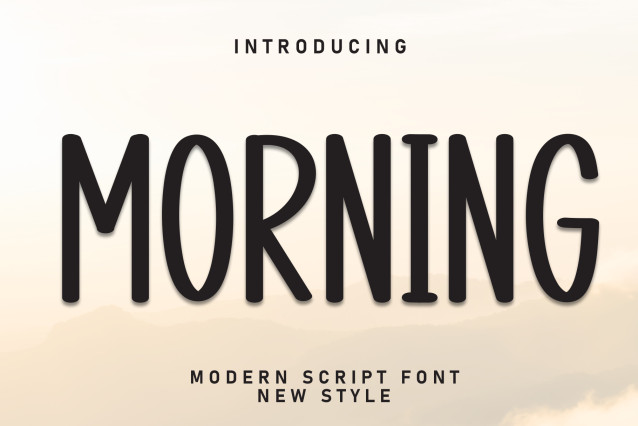 Morning Handwritten Font - Befonts