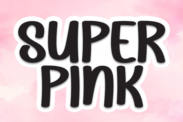 Super Pink Script Font - Download Free Font