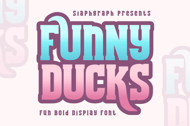 Funny Ducks Font - Download Free Font