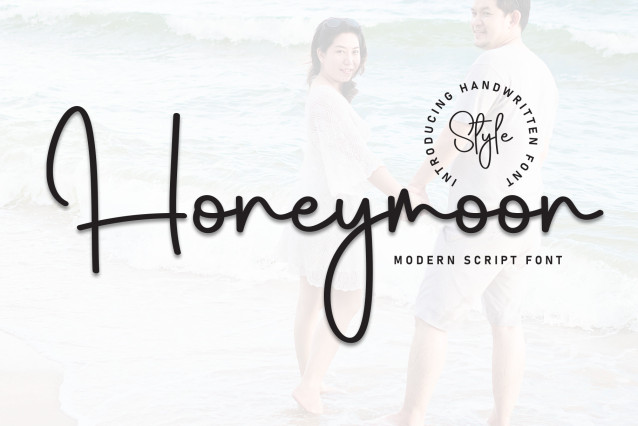 Honeymoon Script Modern Font - Download Free Font