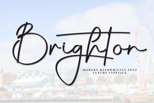 Brighton Handwritten Font - Download Free Font
